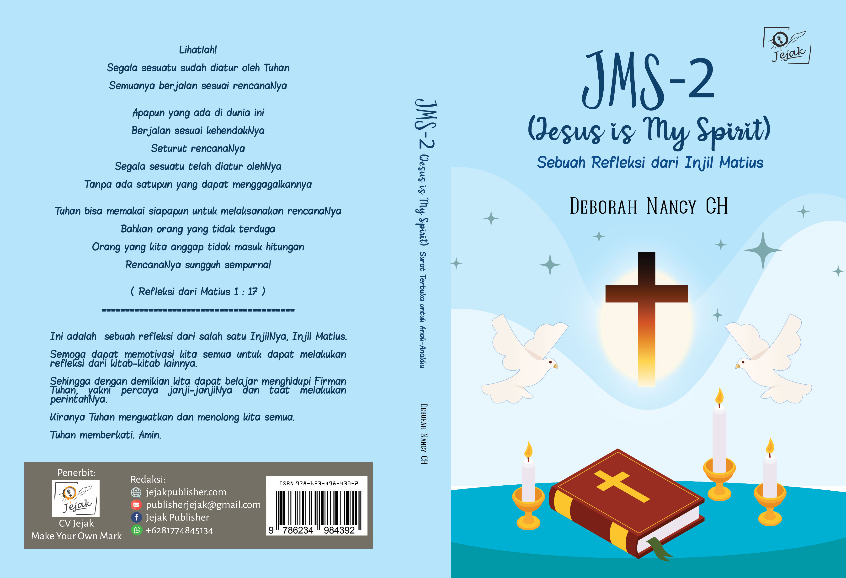JMS - 2 (Jesus is My Spirit) : Sebuah Refleksi dari Injil Matius | Toko Buku Jejak Publisher