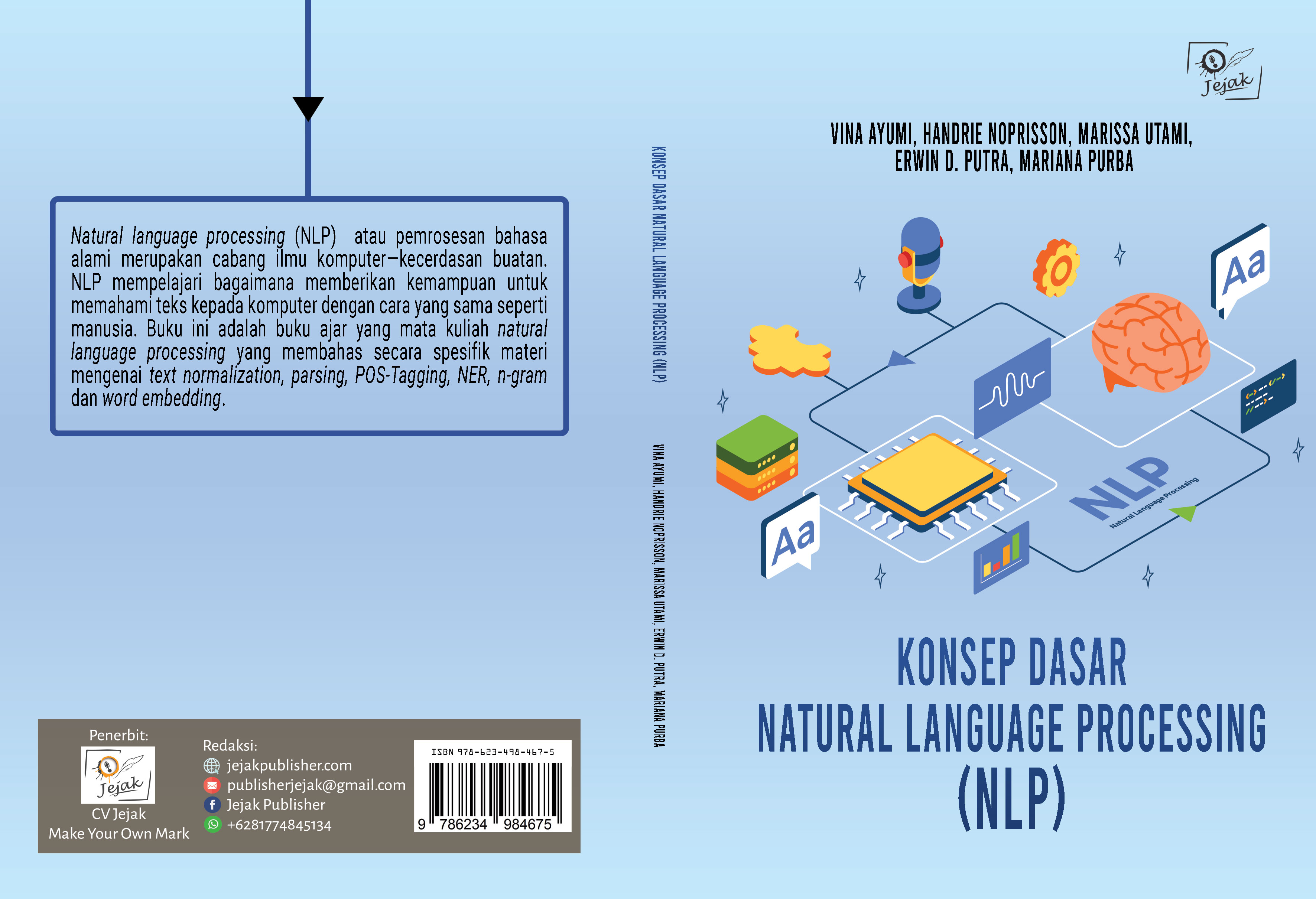 Konsep Dasar Natural Language Processing (NLP) | Toko Buku Jejak Publisher